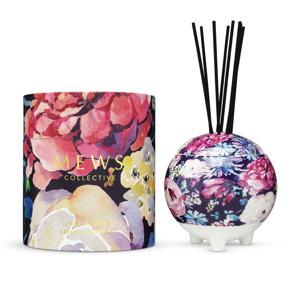 Iris & Oud Diffuser – Petal Palace